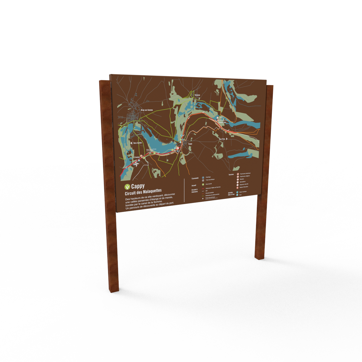 Orientierungsschild - CORTEX