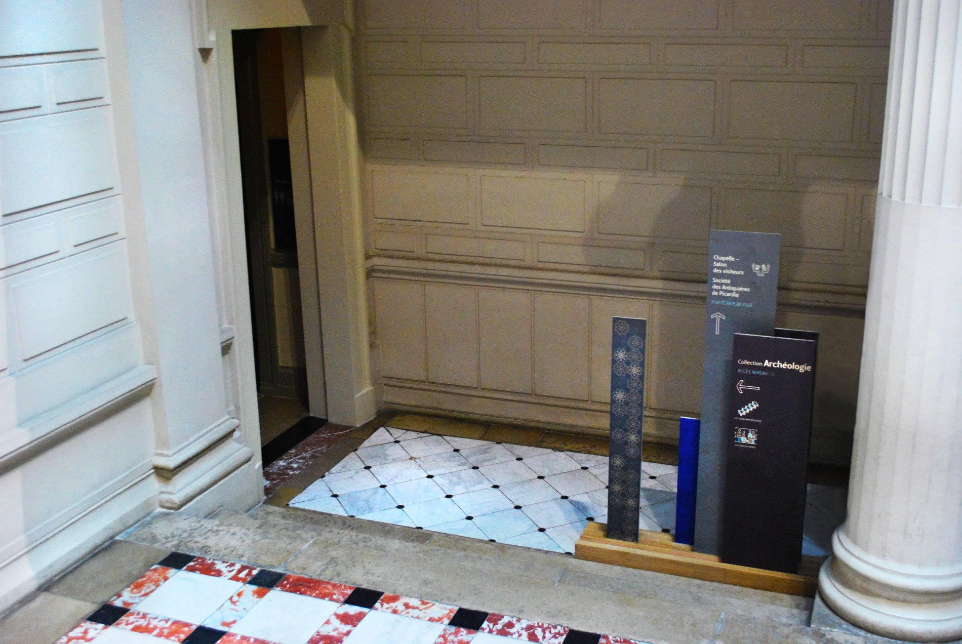 Empreinte⎪Signalétique du musée de Picardie